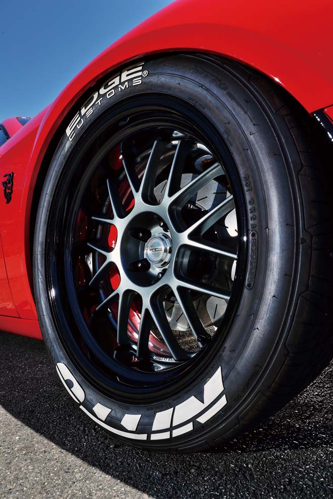 チャレンジャー・デーモンのカスタムを担当するラグジが選んだホイールはMEISTER M1R